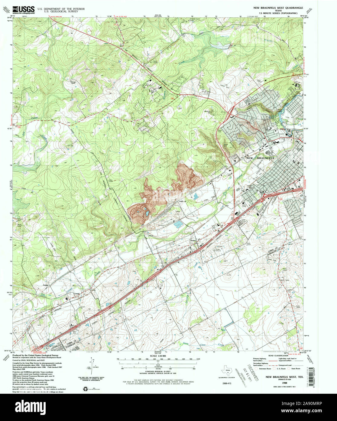 Texas new braunfels historical hi-res stock photography and images - Alamy