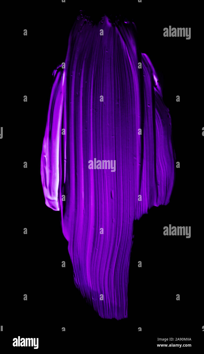 Art abstract, cosmetic product and hand painted design concept - Purple ...