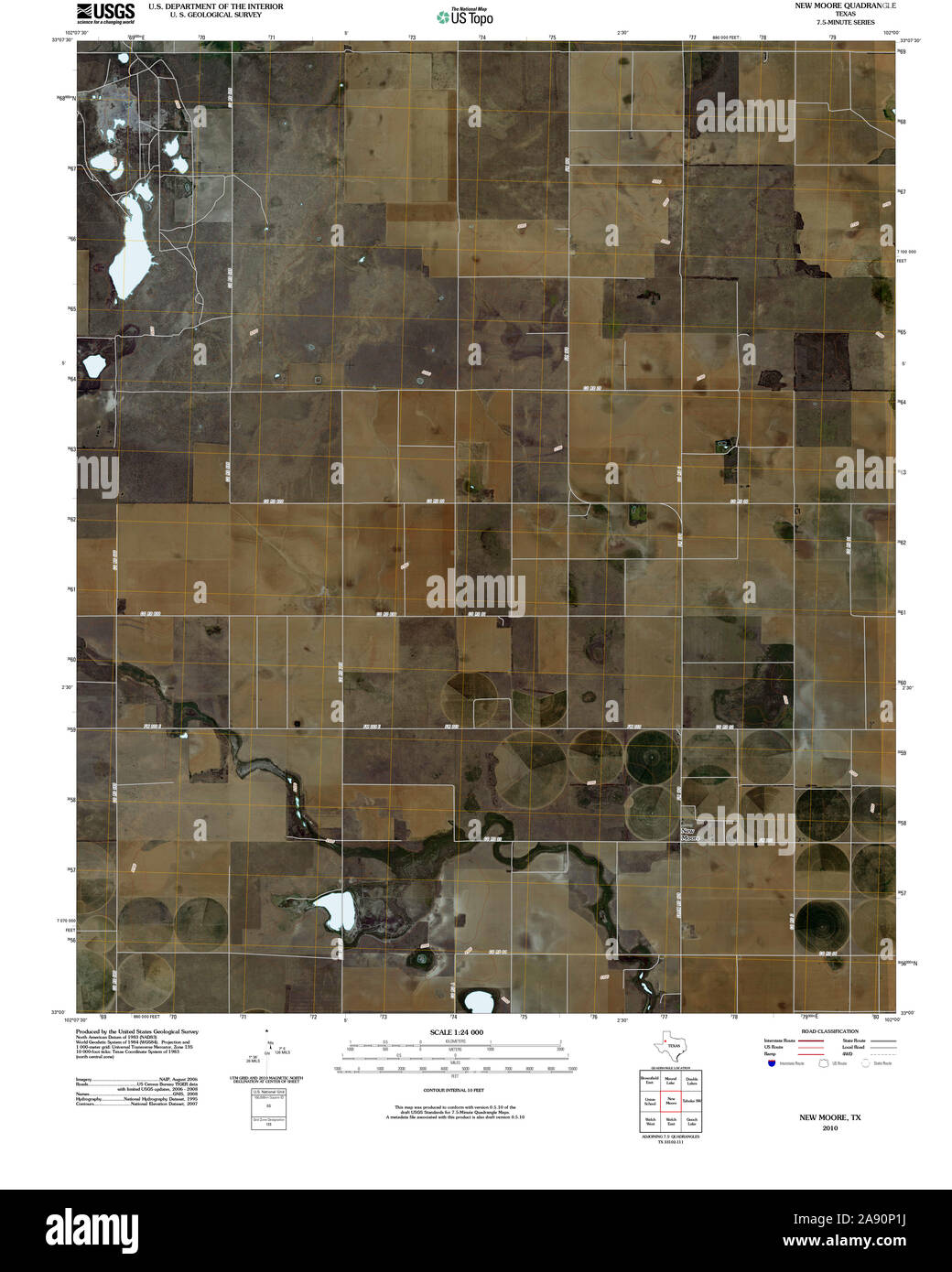 Moore texas map hi-res stock photography and images - Alamy