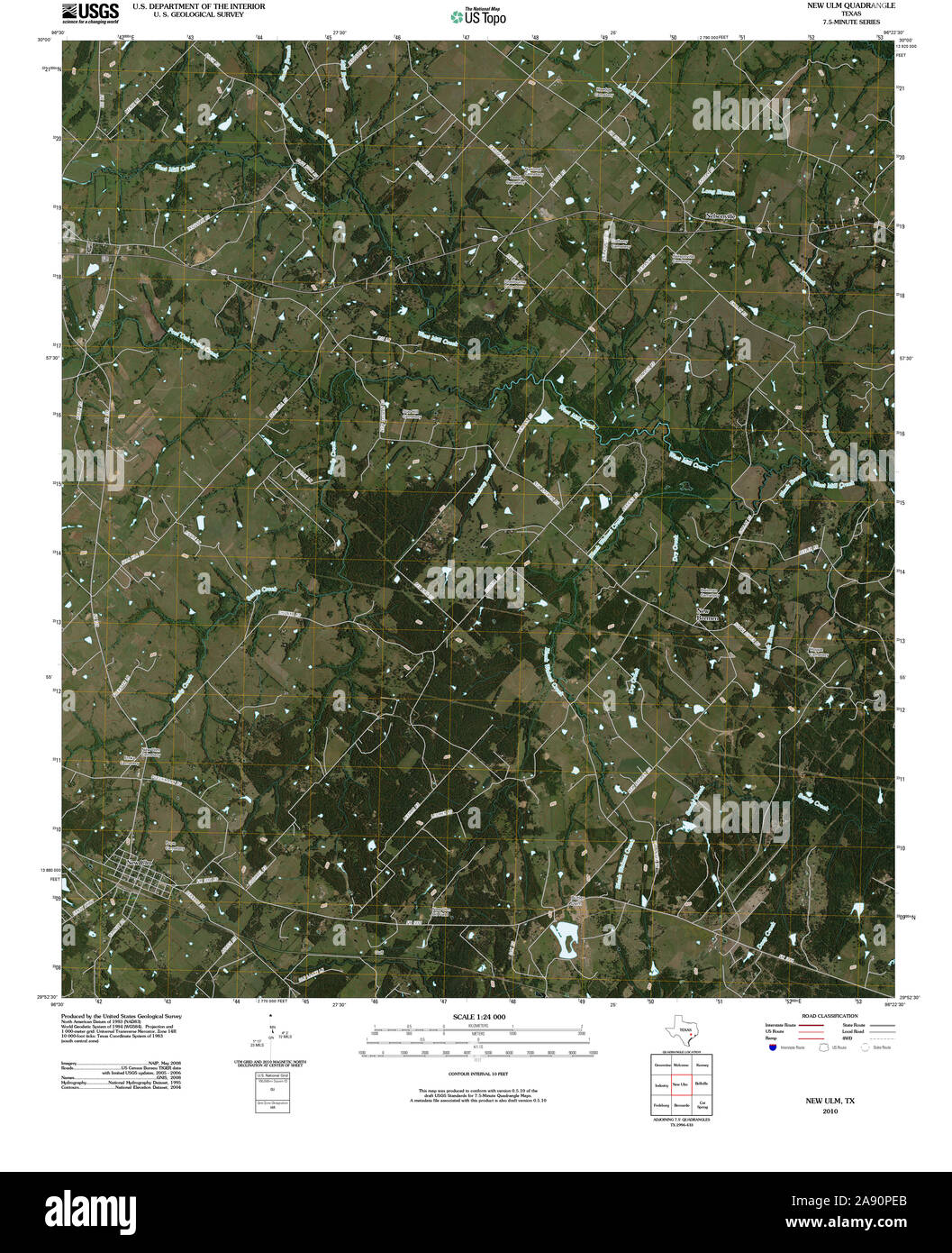 Map of new ulm hi-res stock photography and images - Alamy