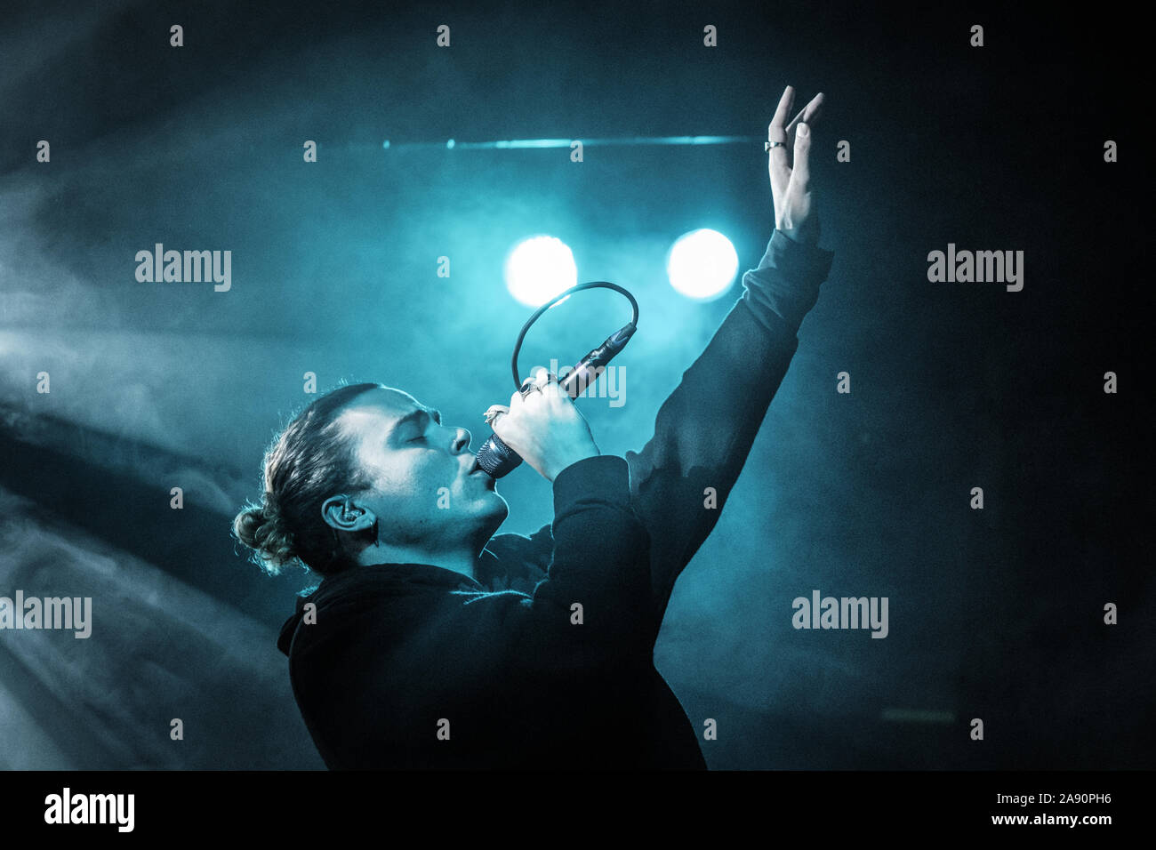 Copenhagen, Denmark. 09th, November 2019. The Danish singer and ...