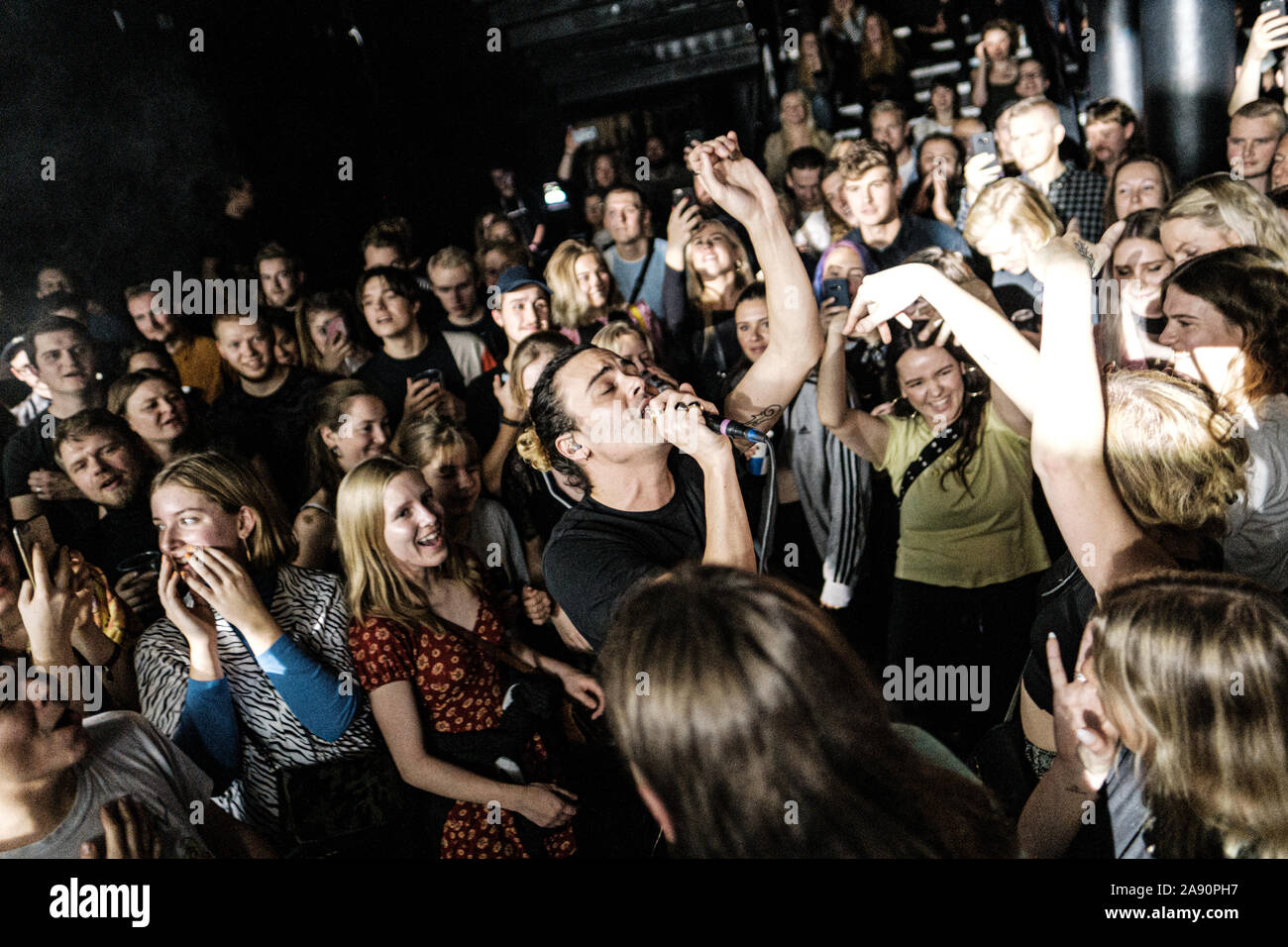 Copenhagen, Denmark. 09th, November 2019. The Danish singer and ...
