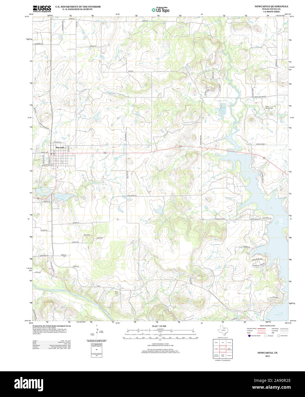 Newcastle Map Cut Out Stock Images & Pictures - Alamy