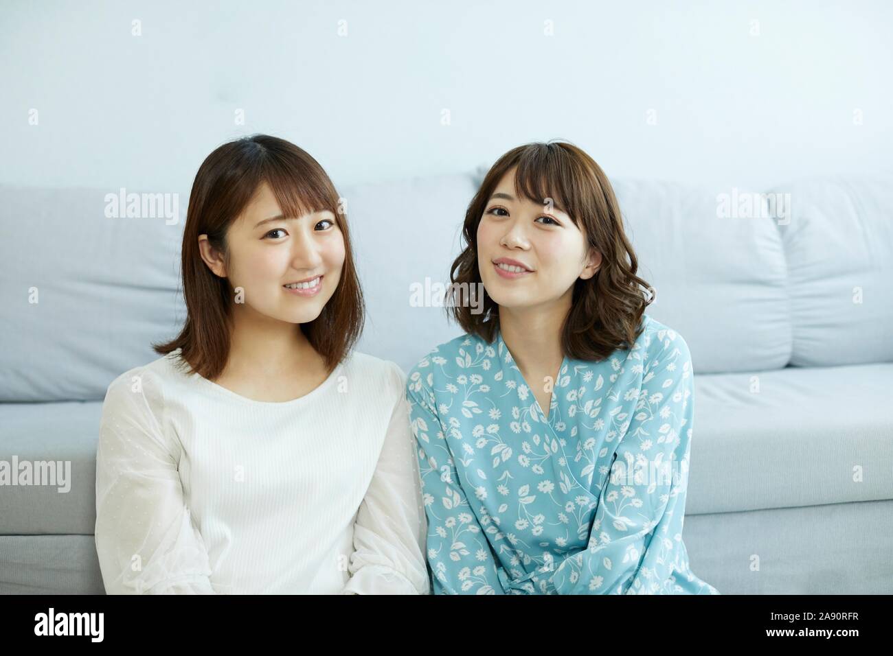 Young Japanese friends having fun together Stock Photo - Alamy