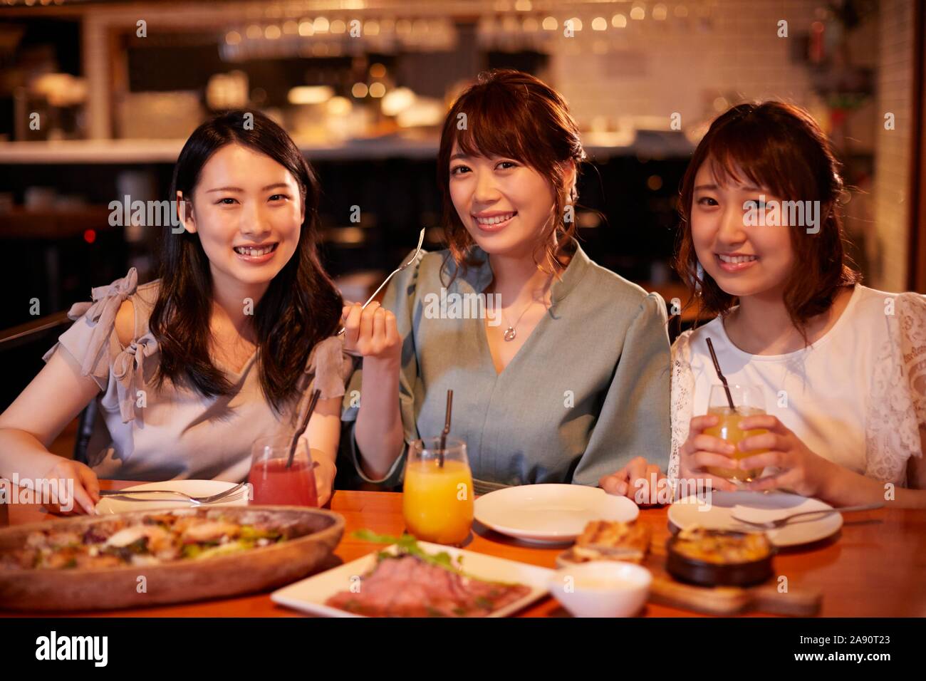 Young Japanese friends having fun together Stock Photo - Alamy