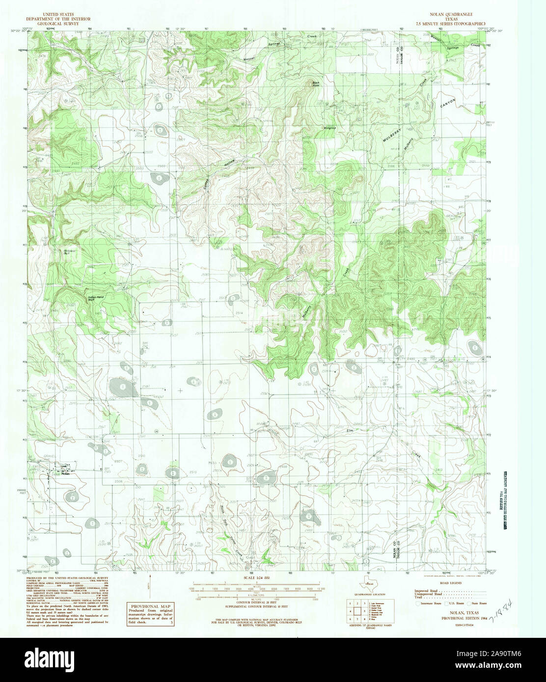 Nolan texas map hi-res stock photography and images - Alamy