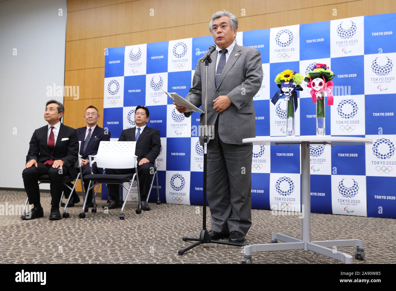 Yukihiko Nunomura, November 12, 2019 : Tokyo 2020 Olympic organizing ...