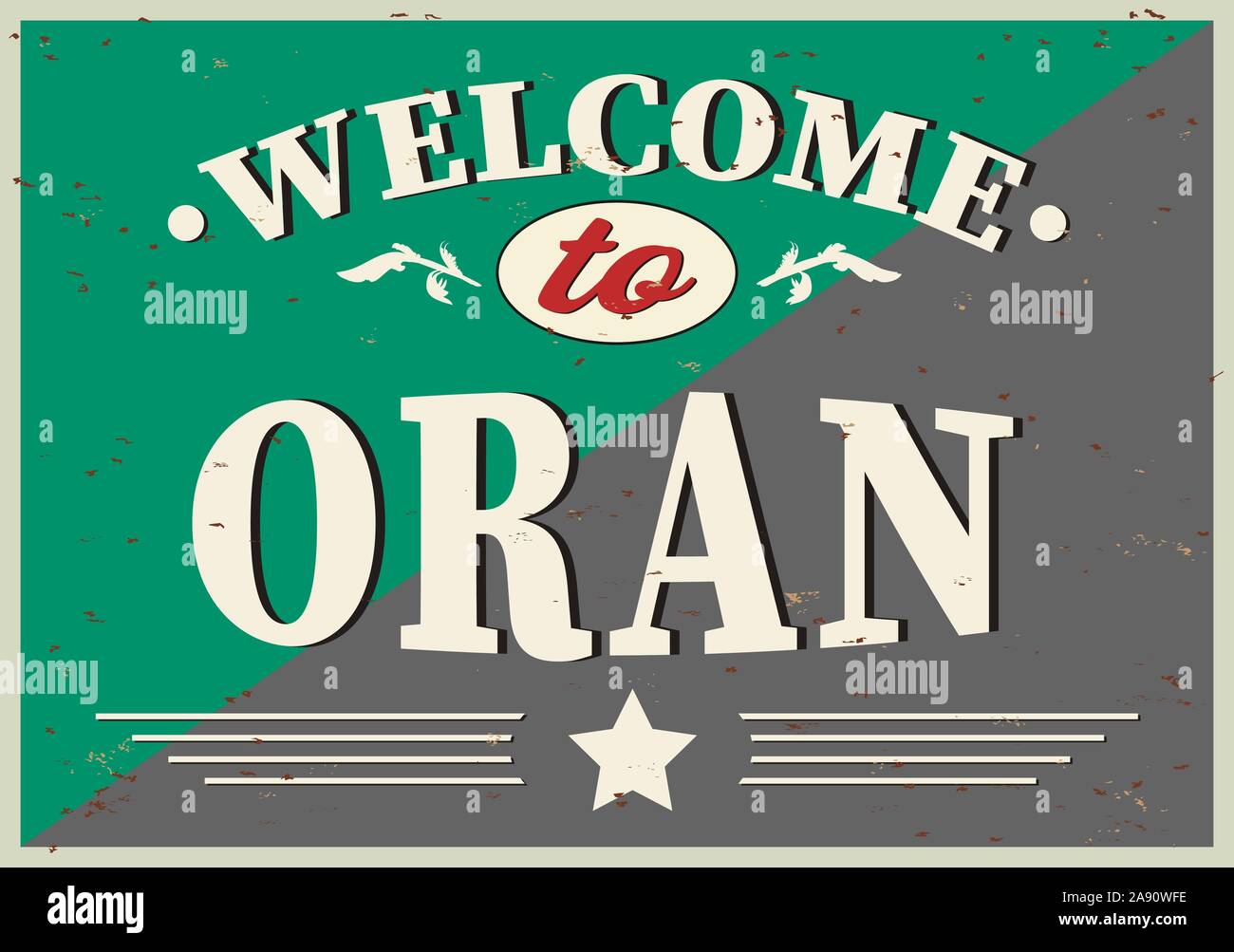 City of oran Stock Vector Images - Alamy