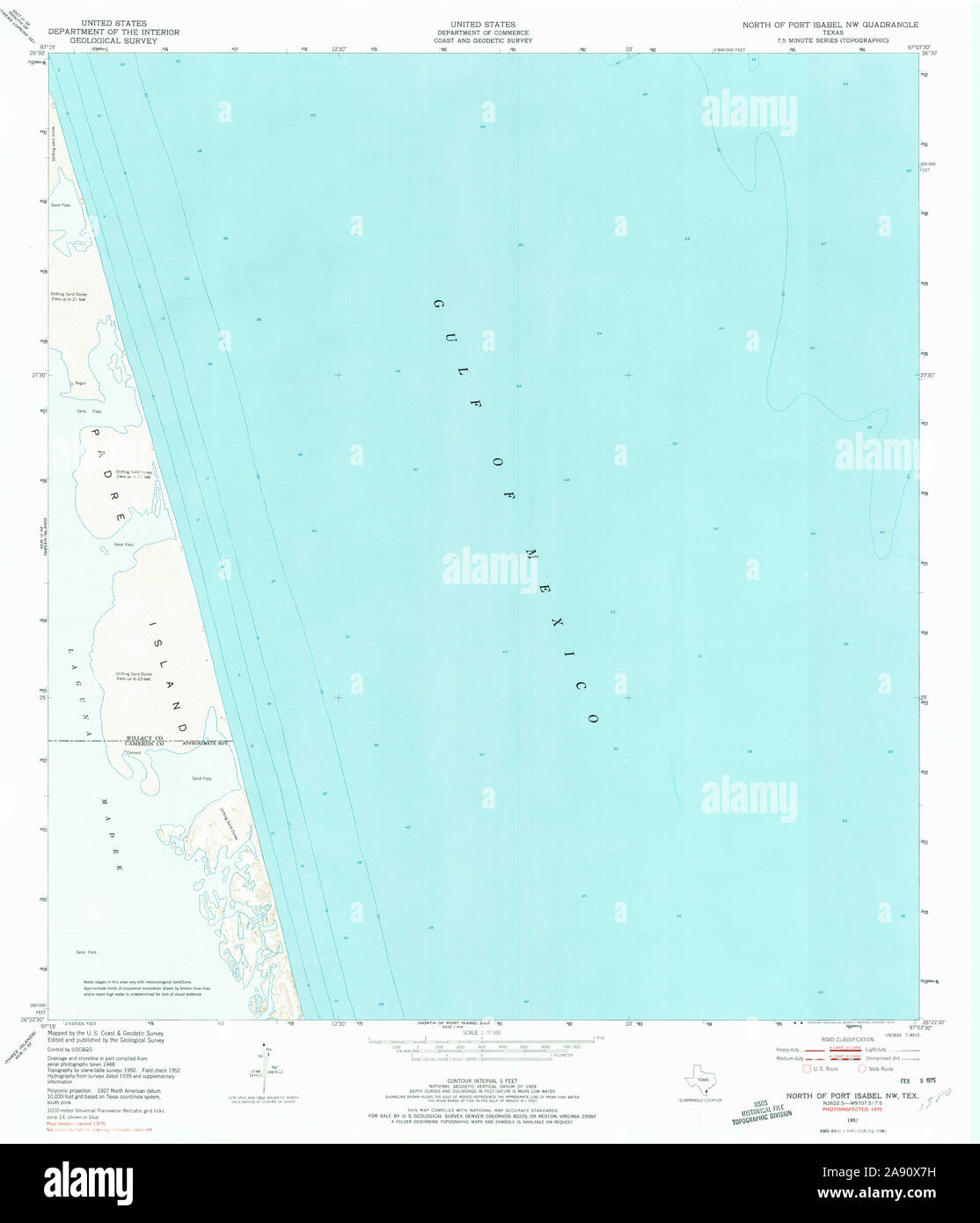 Map of port isabel hi-res stock photography and images - Alamy