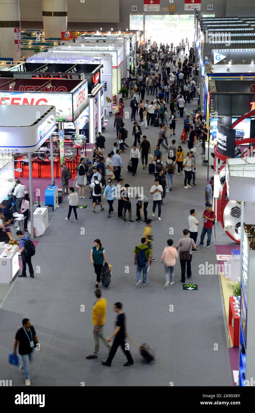 GUANGZHOU (CANTON), CHINA - 19 OCTOBER: 126th Canton Fair, China Import ...