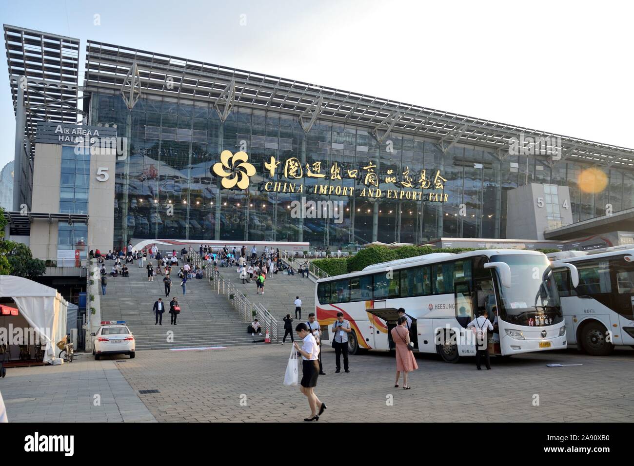 GUANGZHOU (CANTON), CHINA - 19 OCTOBER: 126th Canton Fair, China Import ...