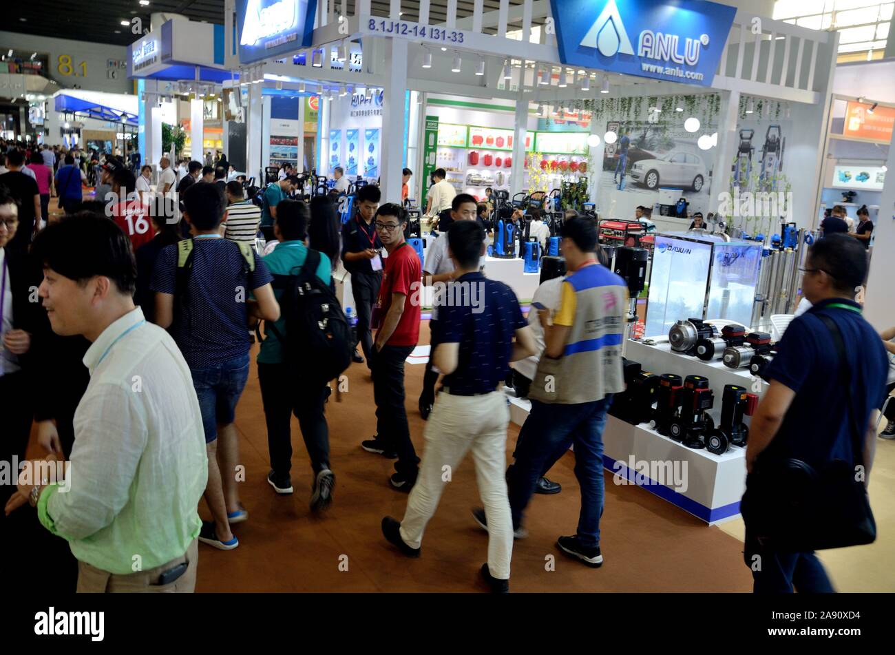 GUANGZHOU (CANTON), CHINA - 19 OCTOBER: 126th Canton Fair, China Import ...