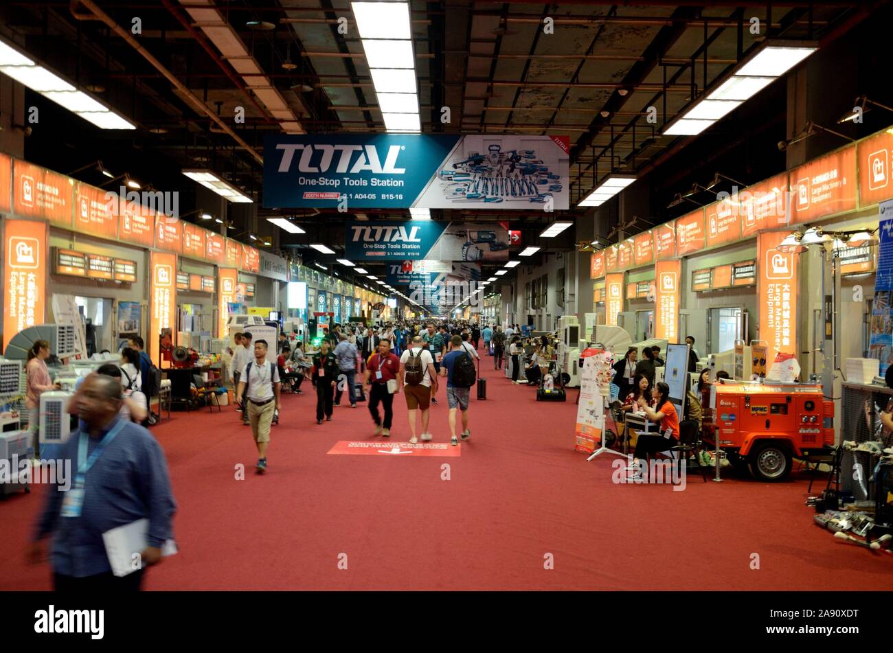 GUANGZHOU (CANTON), CHINA - 19 OCTOBER: 126th Canton Fair, China Import ...
