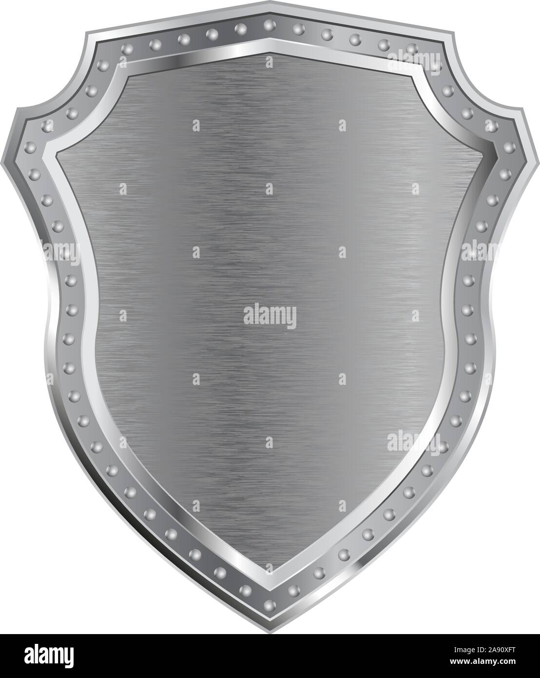 Metal shield Stock Vector Images - Alamy