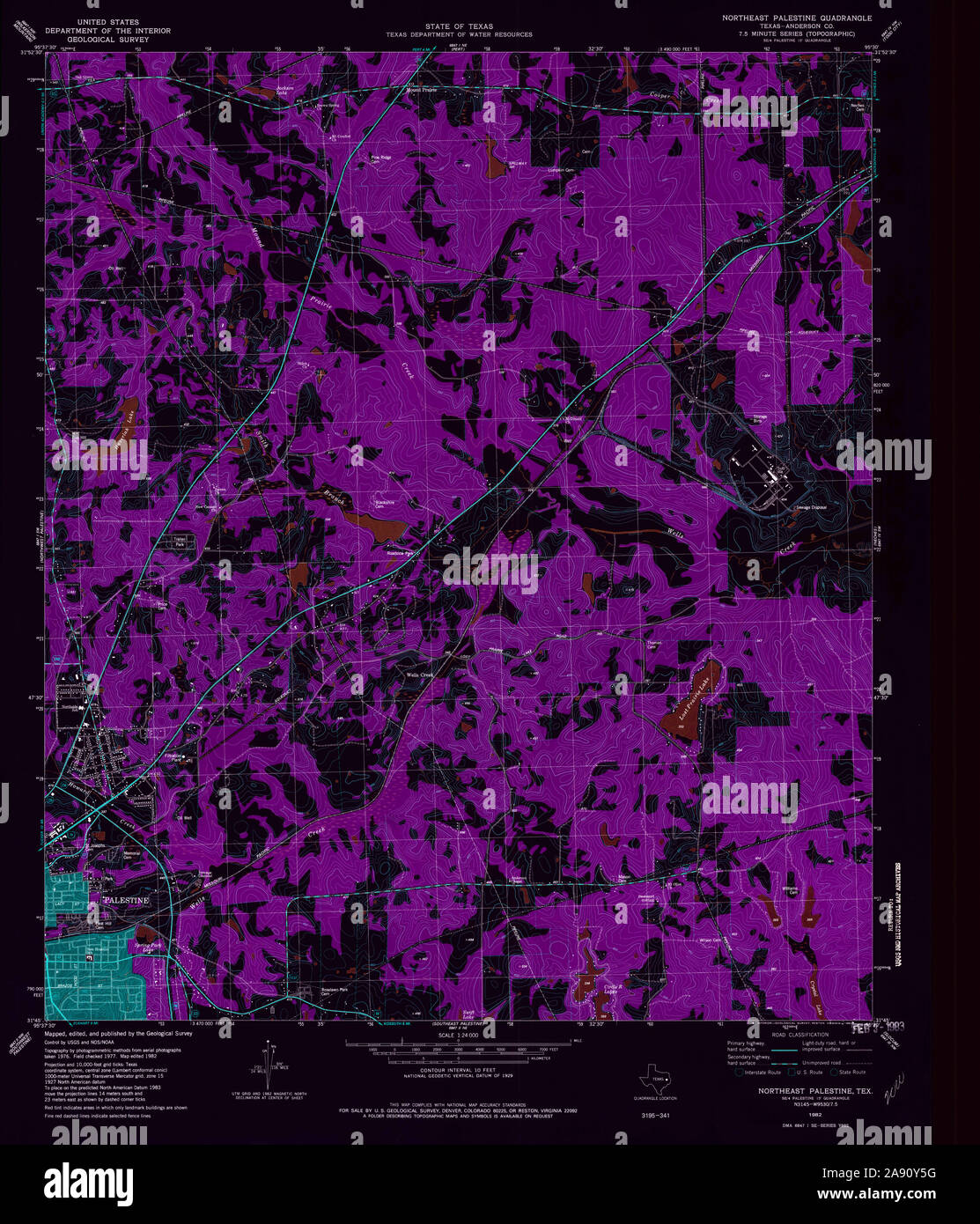 Geological map of palestine hi-res stock photography and images - Alamy
