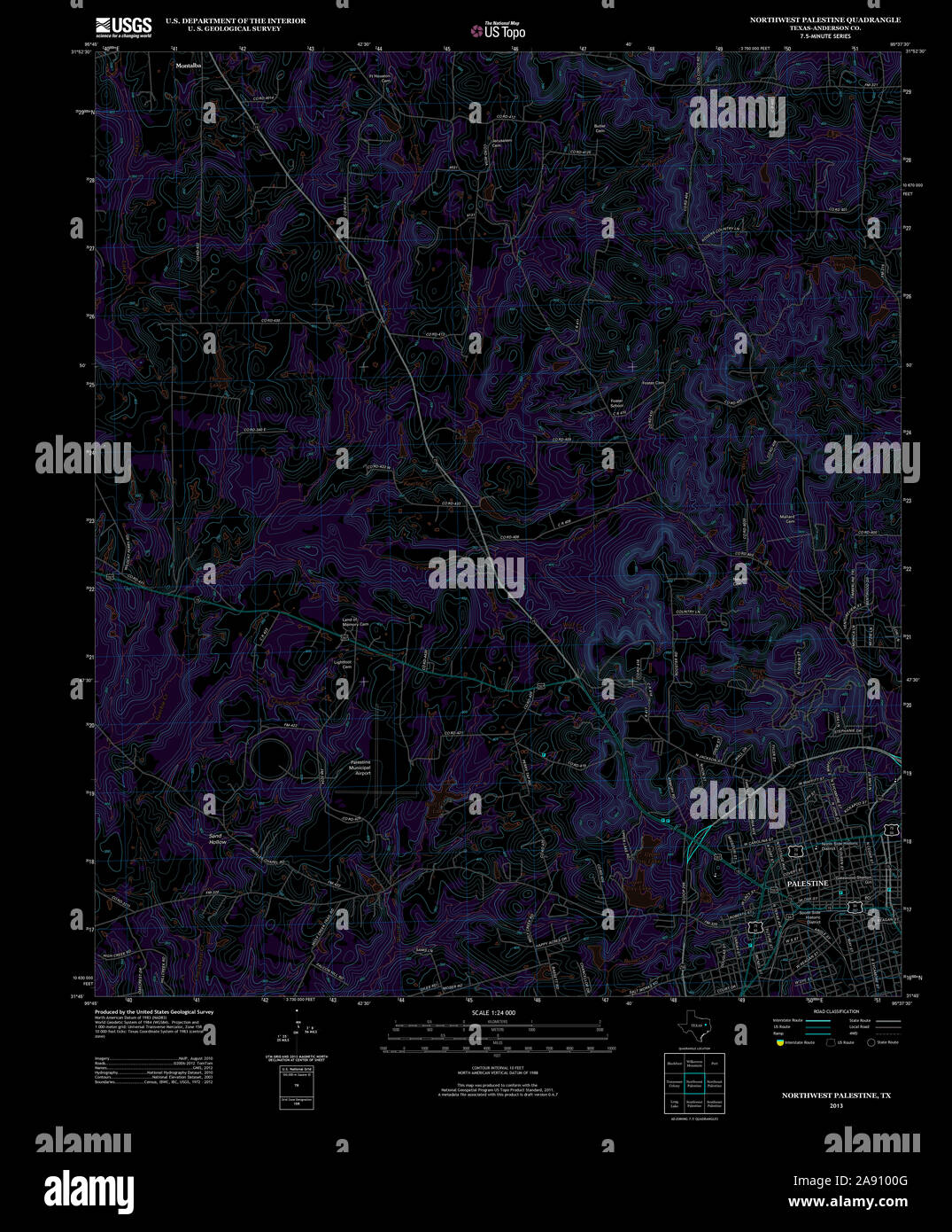 Geological map of palestine hi-res stock photography and images - Alamy