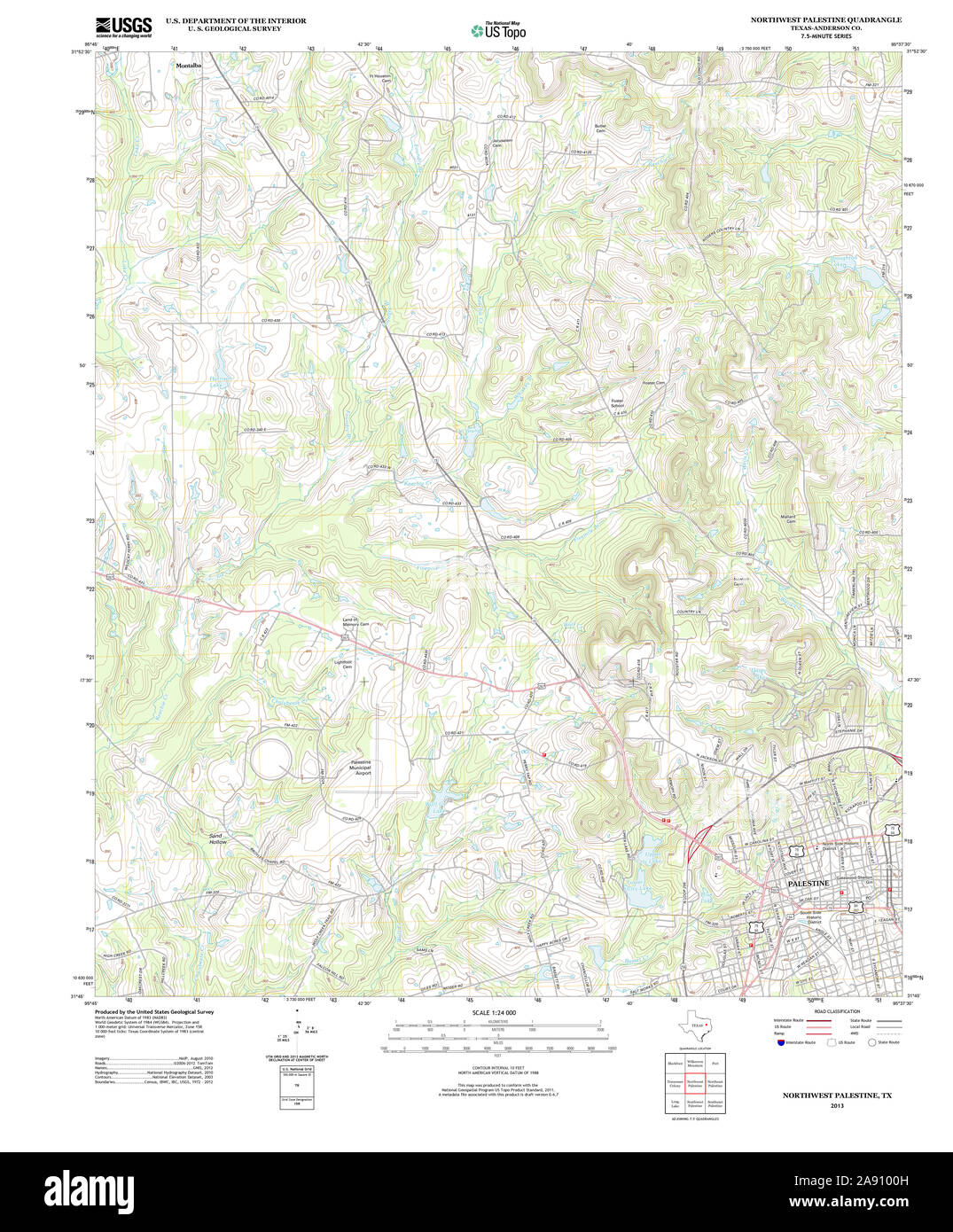 Geological map of palestine Cut Out Stock Images & Pictures - Alamy