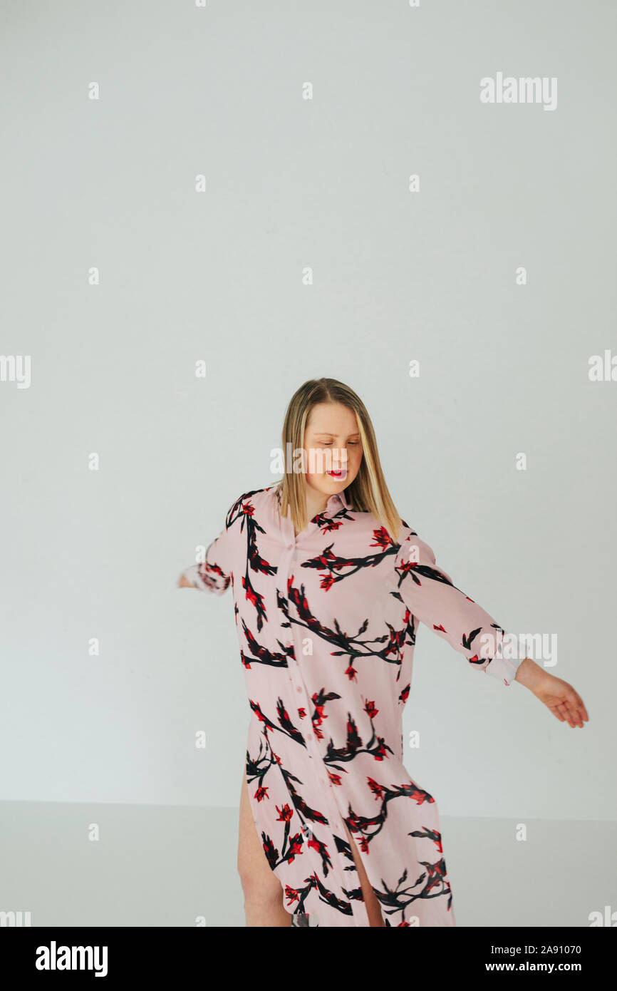 Disabled woman dancing hi-res stock photography and images - Alamy