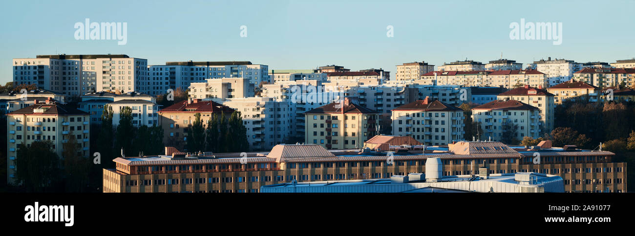 Blocks of flats Stock Photo - Alamy