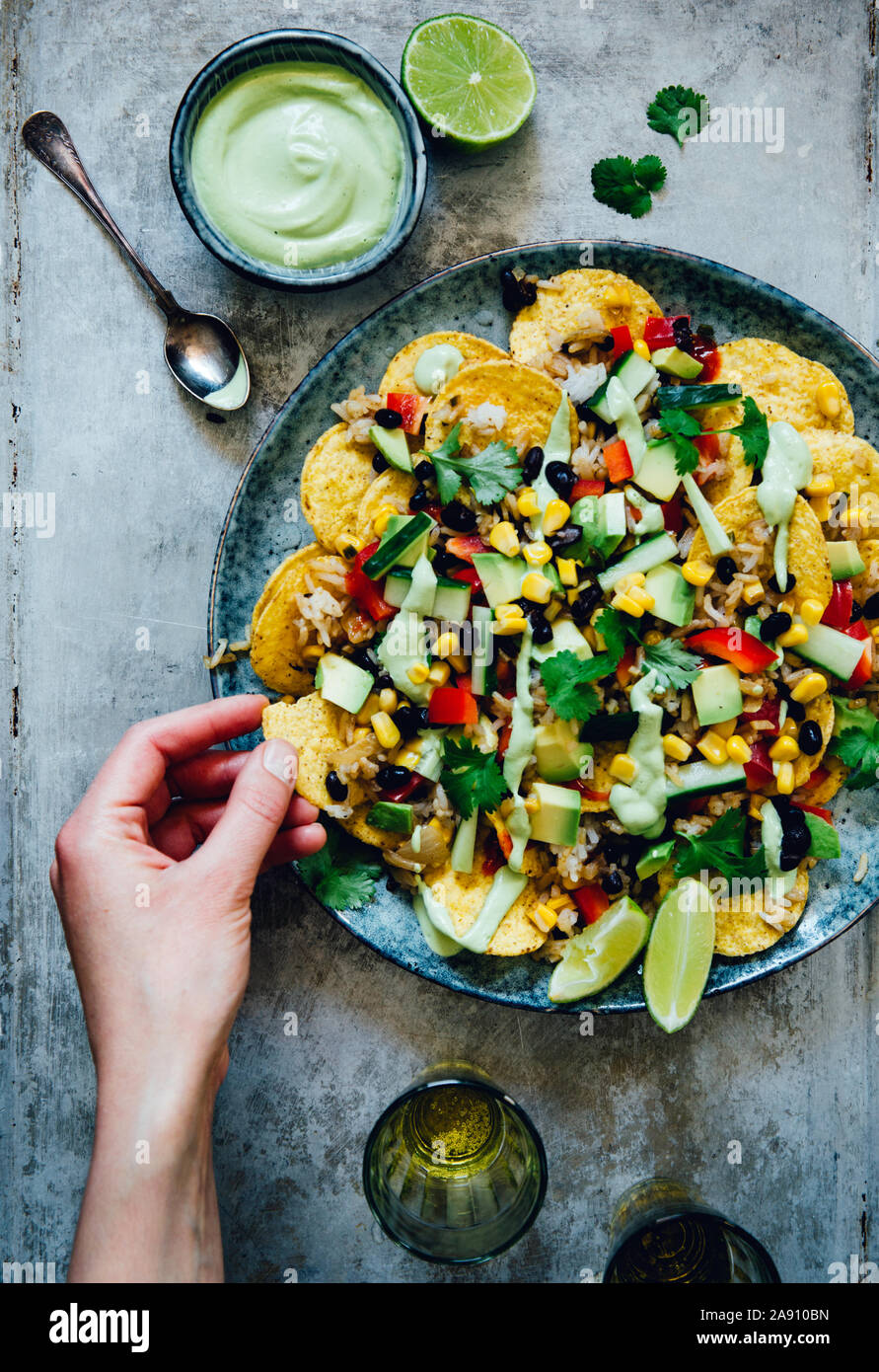 Mexican nibbles hi-res stock photography and images - Alamy