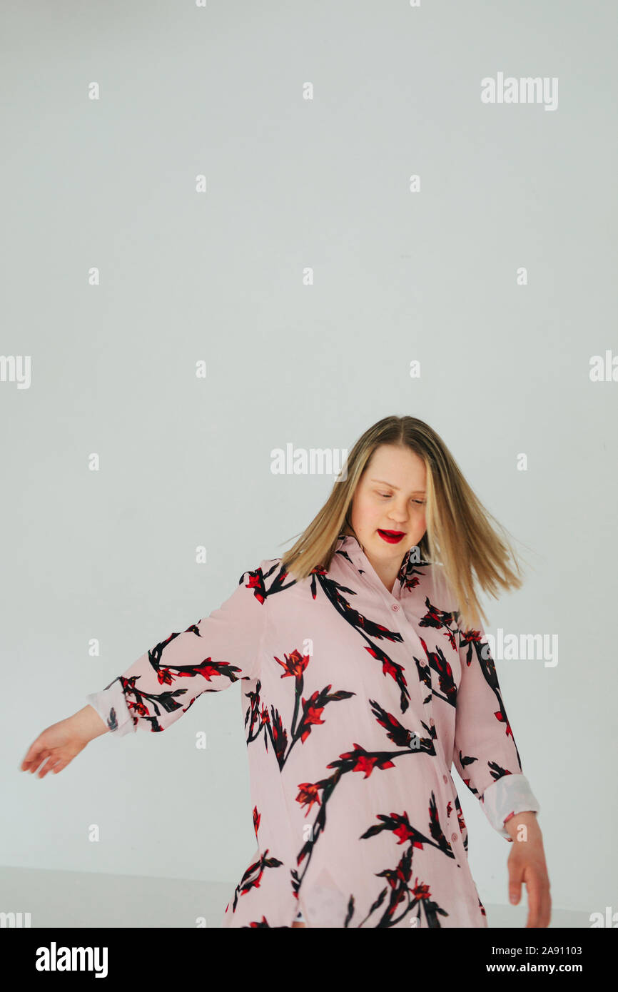 Disabled woman dancing hi-res stock photography and images - Alamy