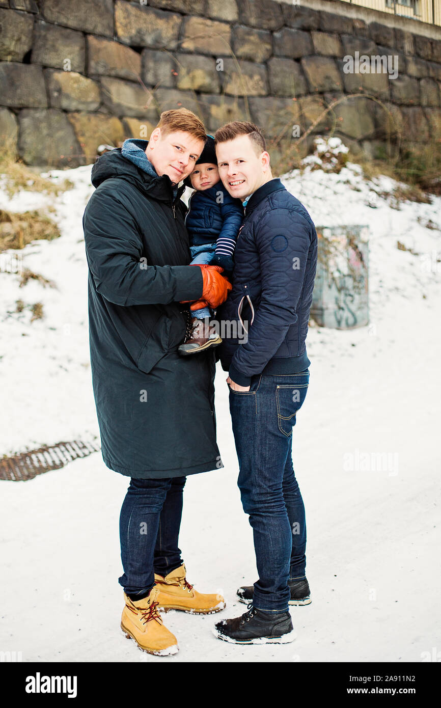 Couple and two boys hi-res stock photography and images - Alamy