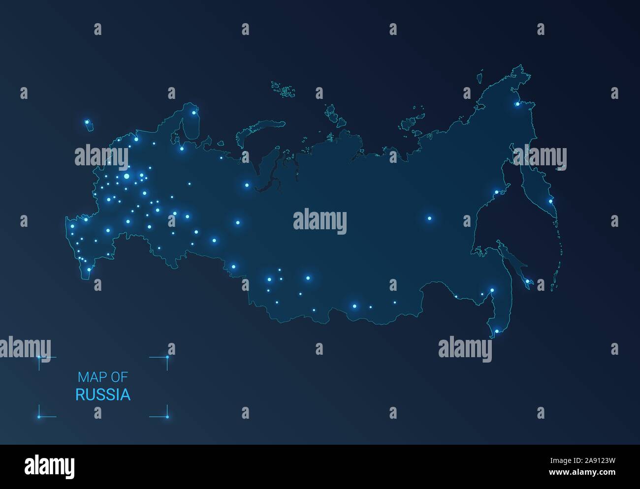 Russia map Stock Vector Images - Alamy