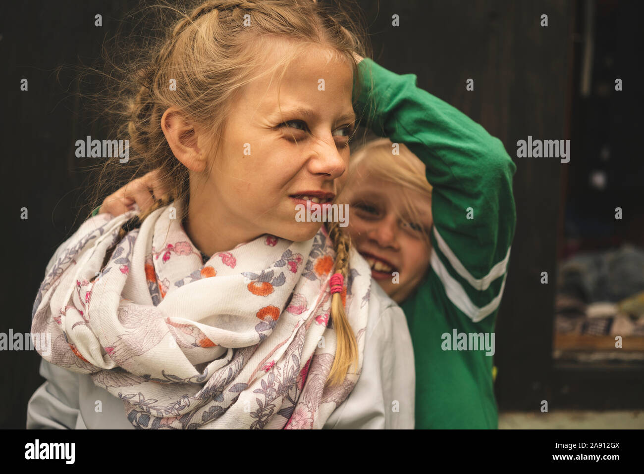 Sisters together hi-res stock photography and images - Alamy