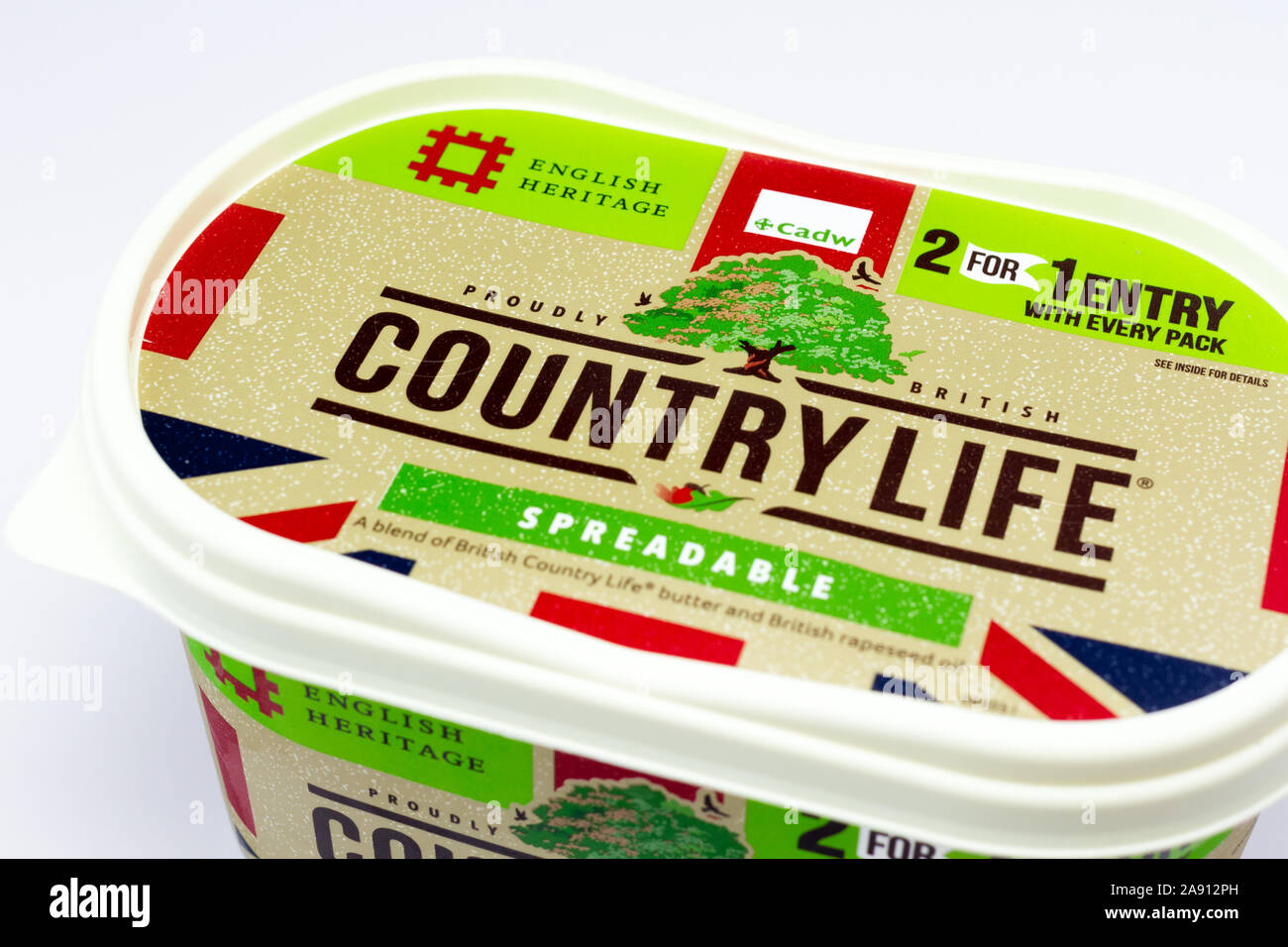 Country life spreabable butter. UK Stock Photo - Alamy