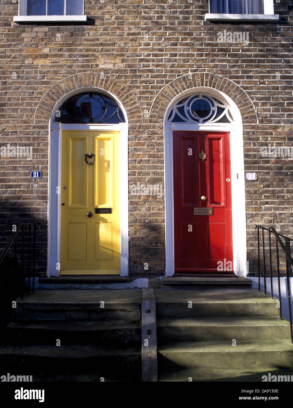 Front door in London Stock Photo - Alamy