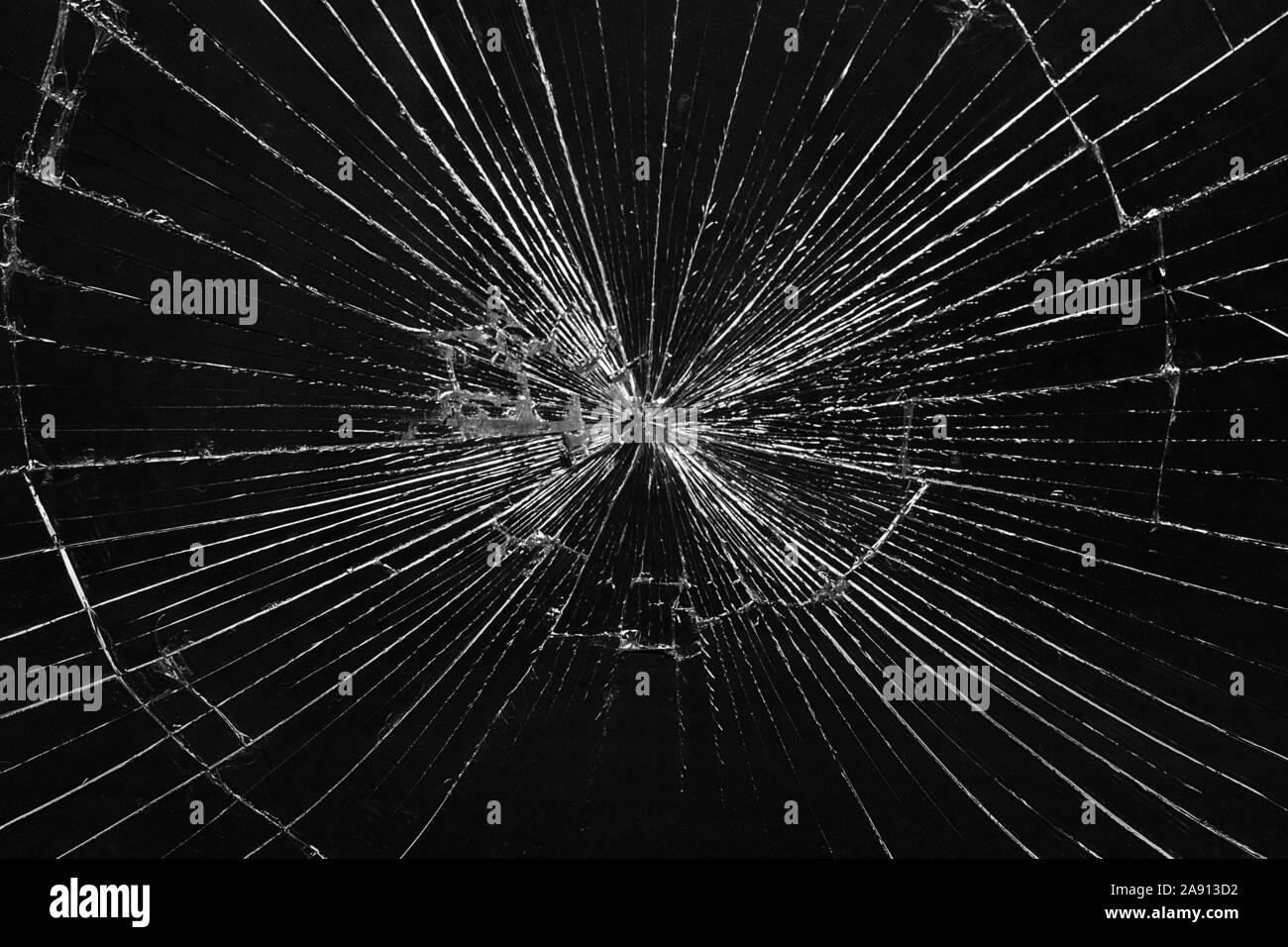 Shatter glass break Black and White Stock Photos & Images - Alamy