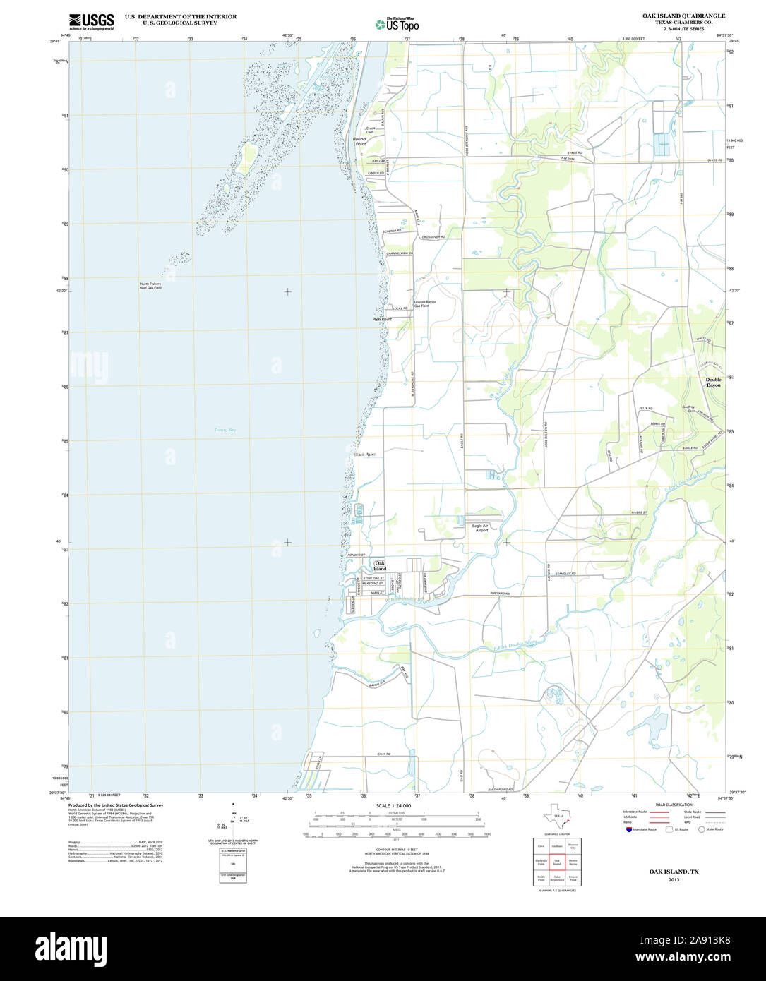 Map of oak island hi-res stock photography and images - Alamy