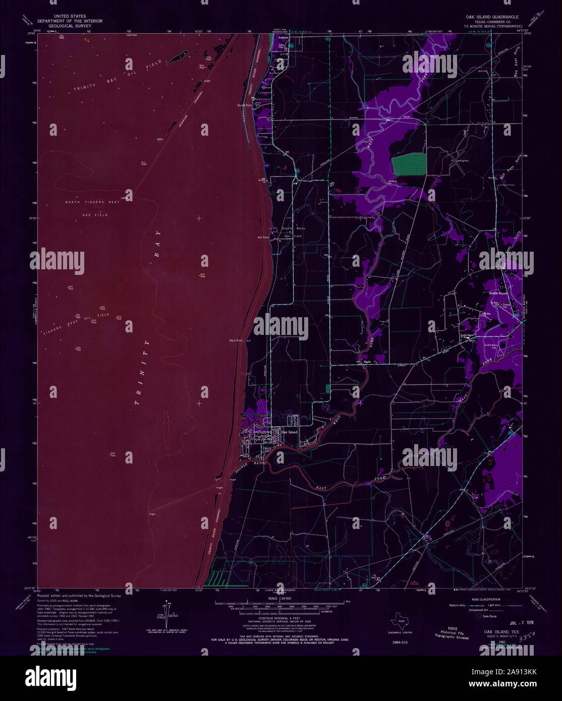 Map of oak island hi-res stock photography and images - Alamy