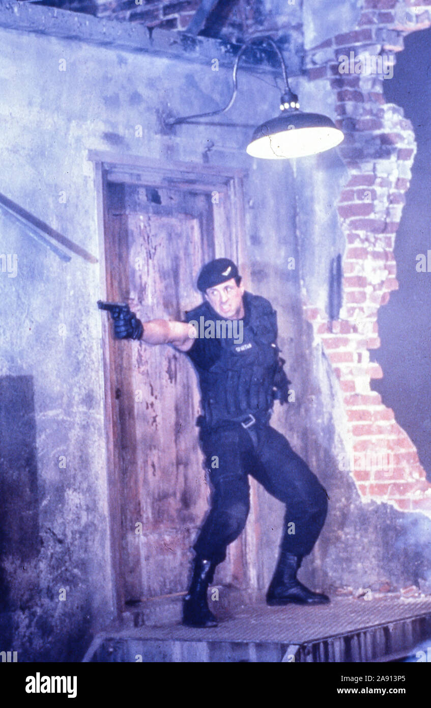 sylvester stallone, demolition man, 1993 Stock Photo - Alamy
