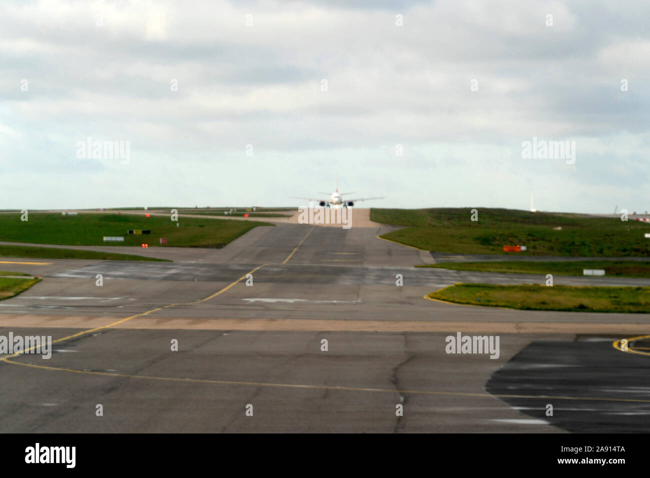 PARIS, FRANCE - NOVEMBER 7 2019 - Vharles de Gaulle CDG airport landing ...