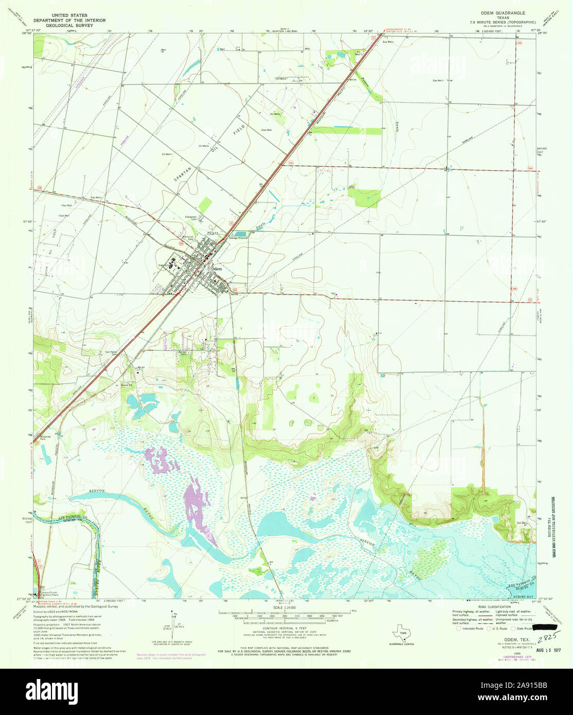 Odem map hi-res stock photography and images - Alamy