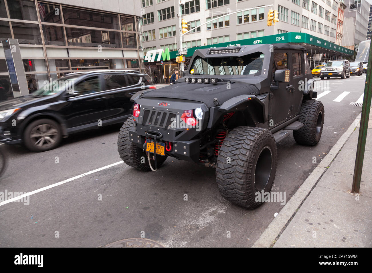 Custom Jeep monster Truck, New York City, United States of America ...
