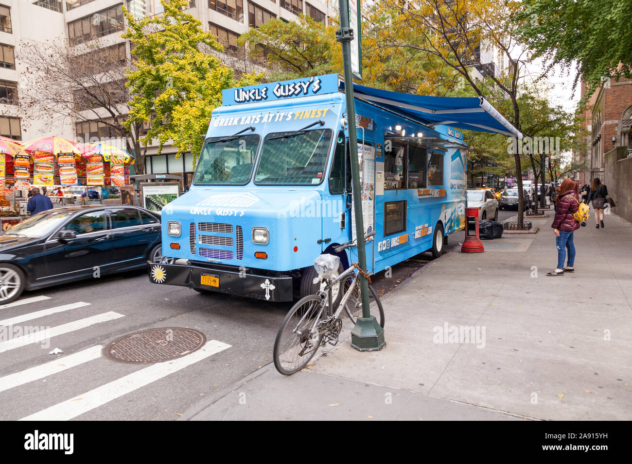 Uncle Gussy's Greek food truck, New York City, United States of America ...