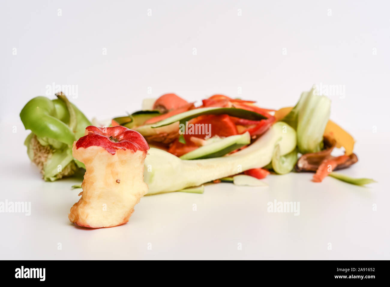 Food waste from domestic kitchen Responsible disposal of household food ...