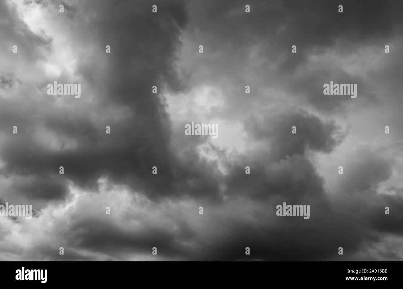Dark dramatic sky and clouds. Background for death and sad concept ...