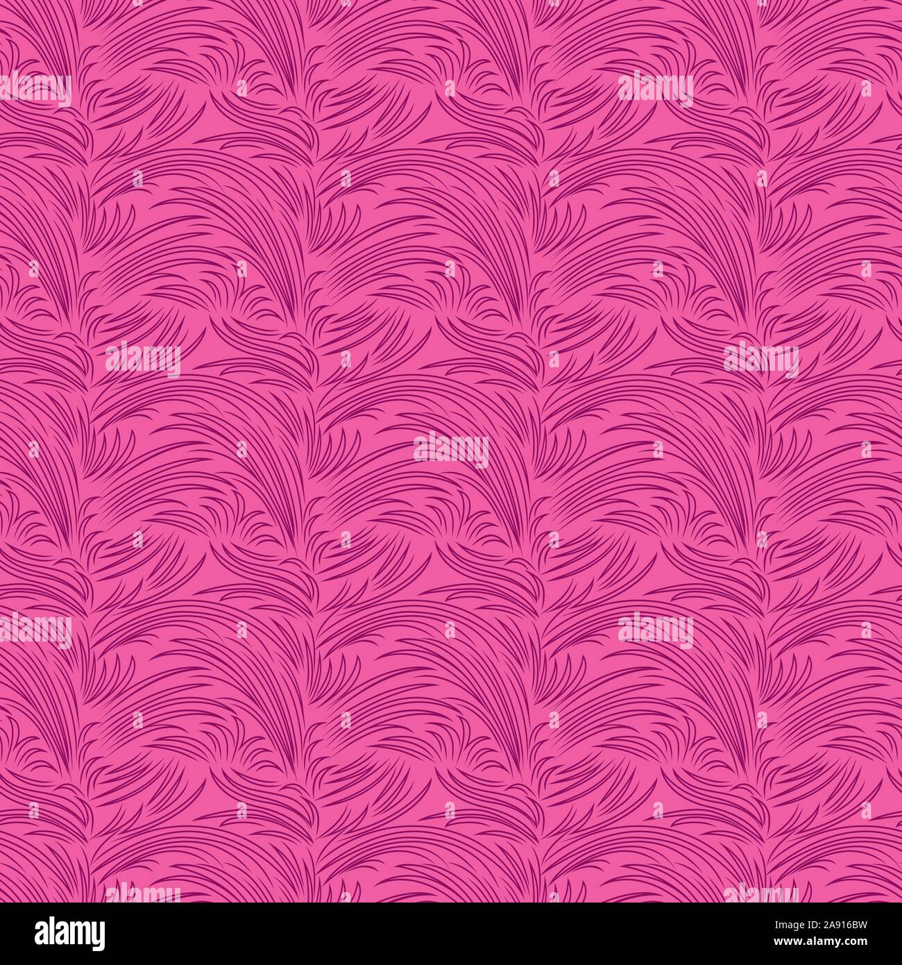 Seamless abstract pattern with random lines, similar to plants, magenta ... Seamless abstract pattern with random lines, similar to plants, magenta ...