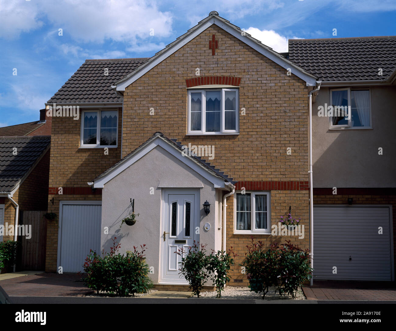Exterior of house in London UK Stock Photo - Alamy
