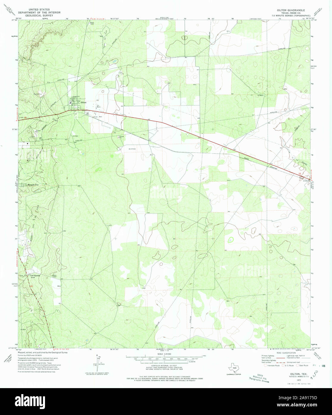 Oilton map hi-res stock photography and images - Alamy