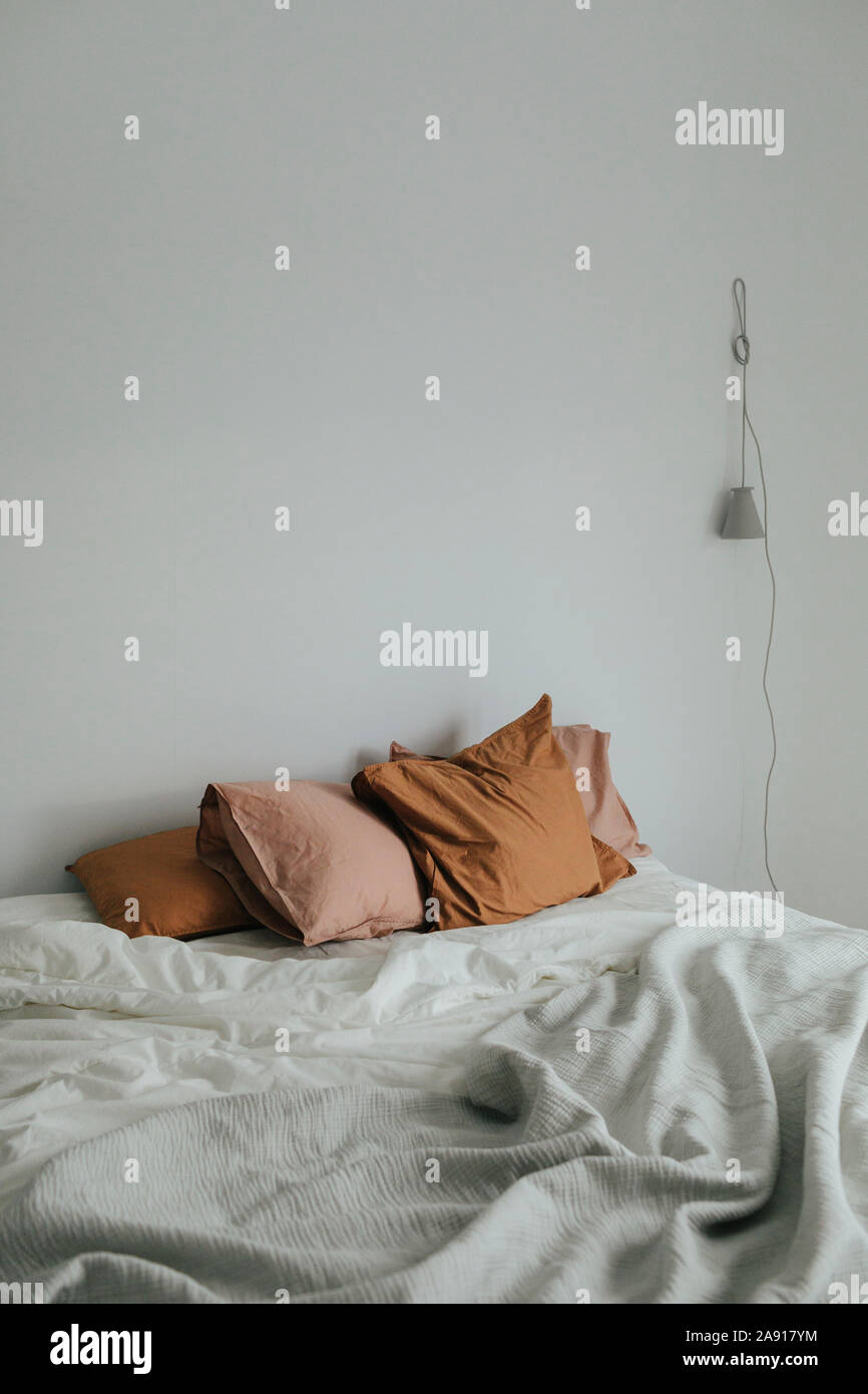 View of bed Stock Photo - Alamy