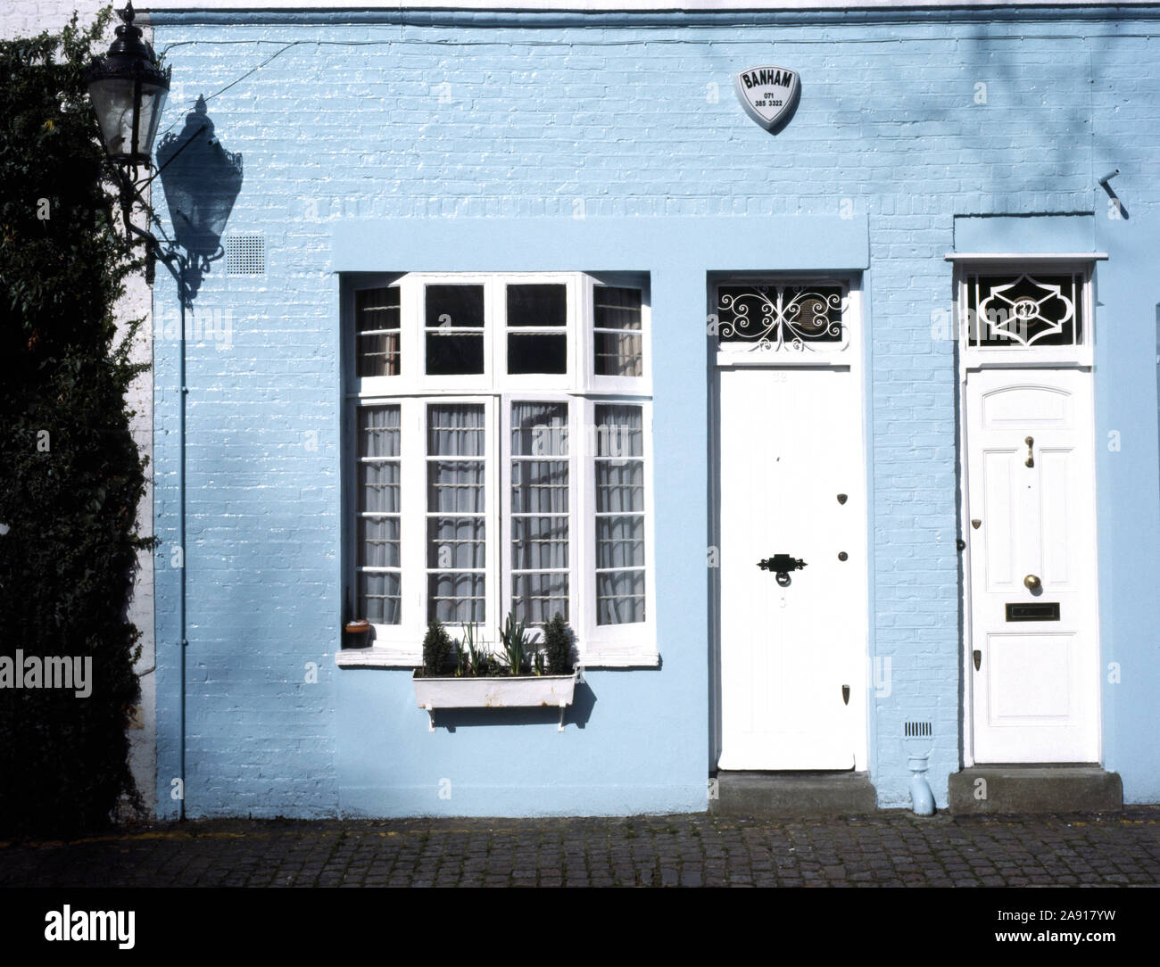 Exterior of house in London UK Stock Photo - Alamy