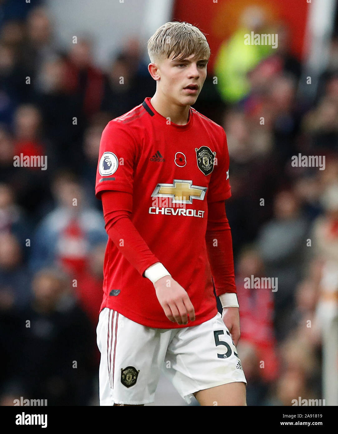 Manchester United's Brandon Williams Stock Photo - Alamy
