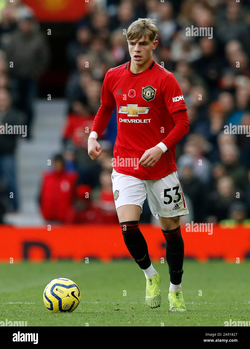 Manchester United's Brandon Williams Stock Photo - Alamy
