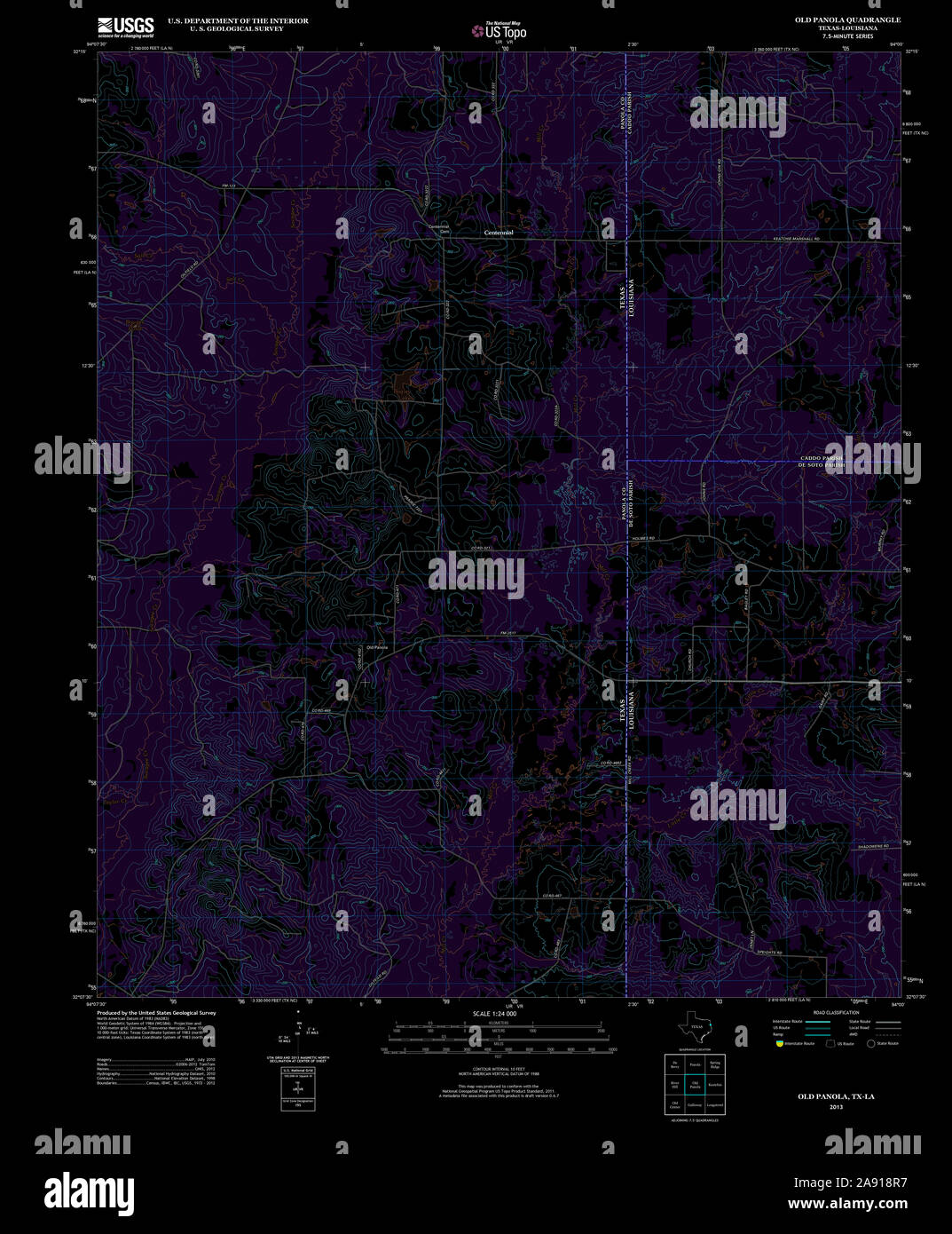 Panola map hi-res stock photography and images - Alamy