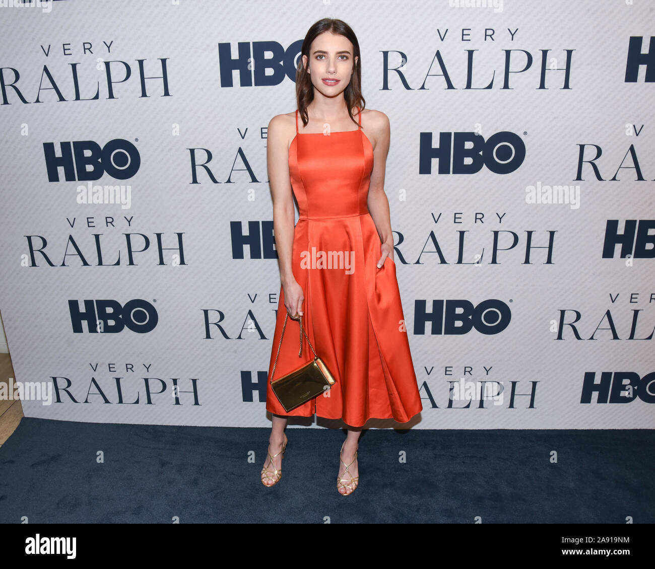 November 11, 2019, Beverly Hills, California, USA: Emma Roberts attends ...