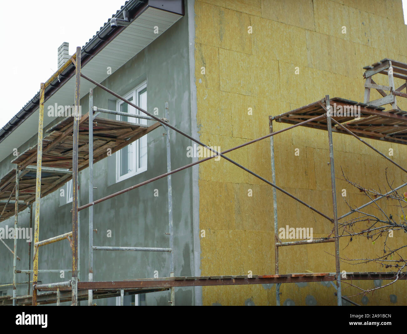 External wall cladding system hi-res stock photography and images - Alamy